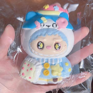 Labubu Handpainted Taba Squishy Toy | Stress Reliever | Slime Toy - Etsy