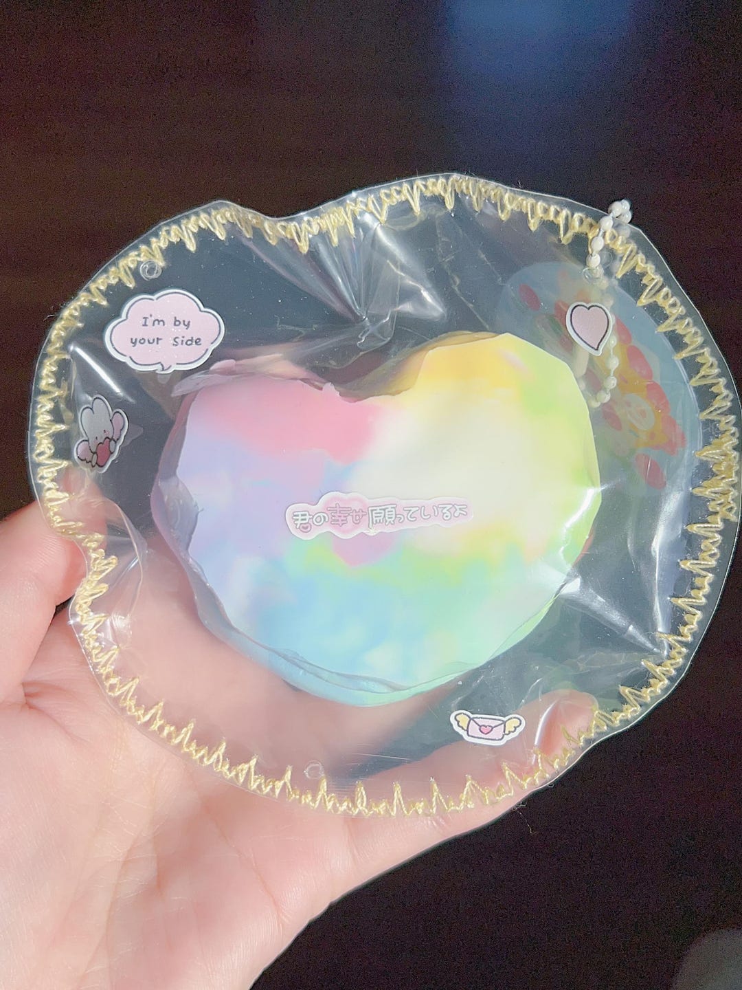 The Rainbow Hearts Handmade Taba Squishy Toy | Stress Reliever | Slime ...