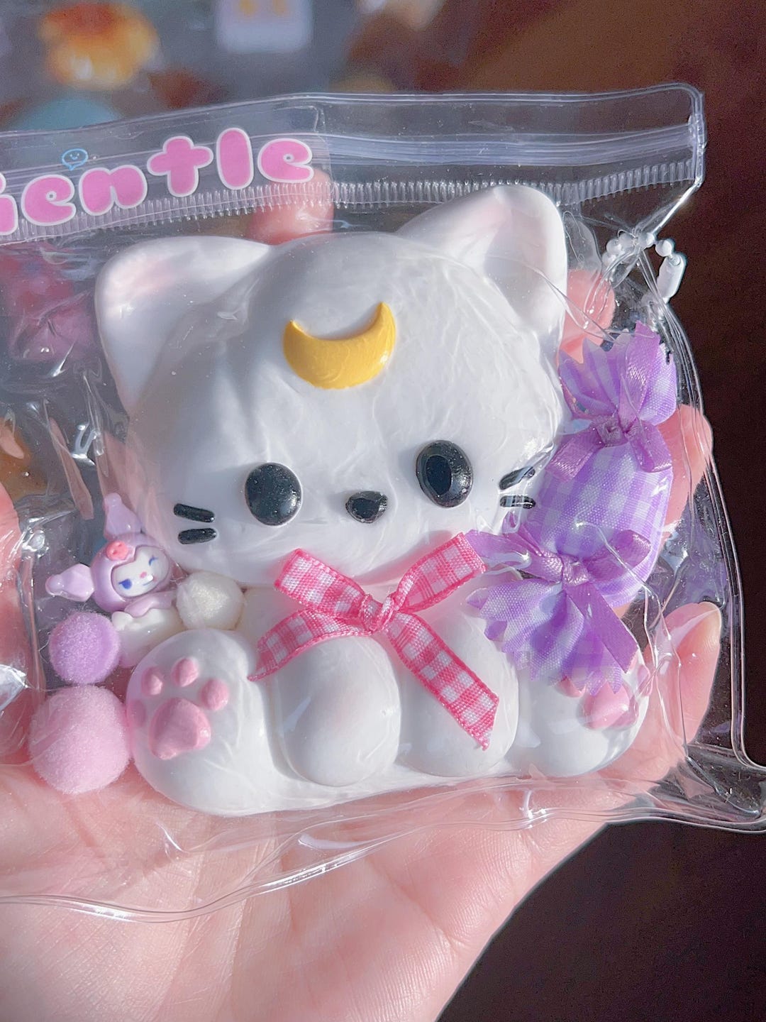 The Moon Cat Handmade Taba Squishy Toy Stress Reliever Slime Toy - Etsy