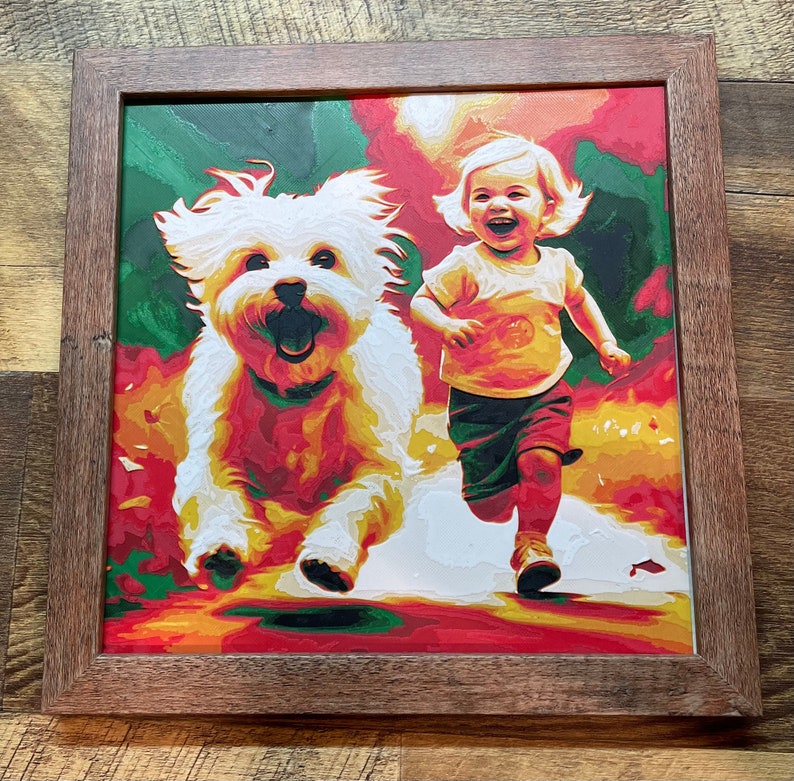 Framed 3D Printed Photos - Etsy