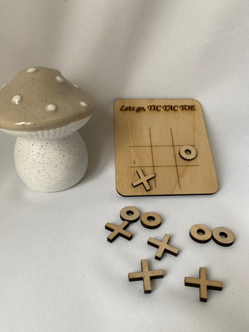 Noughts and Crosses Game Travel Game / Wedding Favours / Party Gift - Etsy