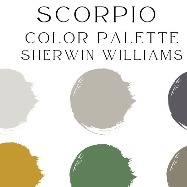 Paint Color Palette - Etsy