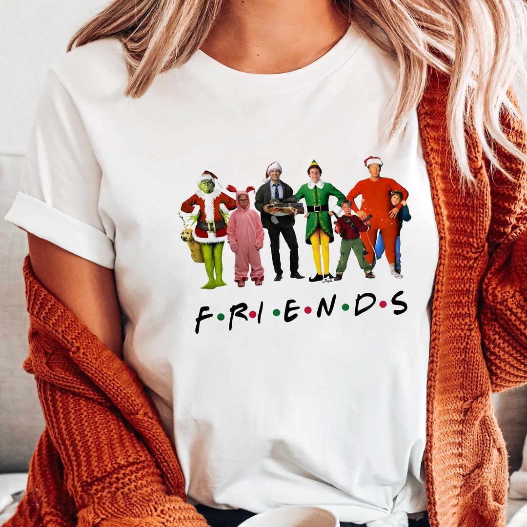 Christmas Friends PNG File Download, Funny Friends Christmas PNG ...
