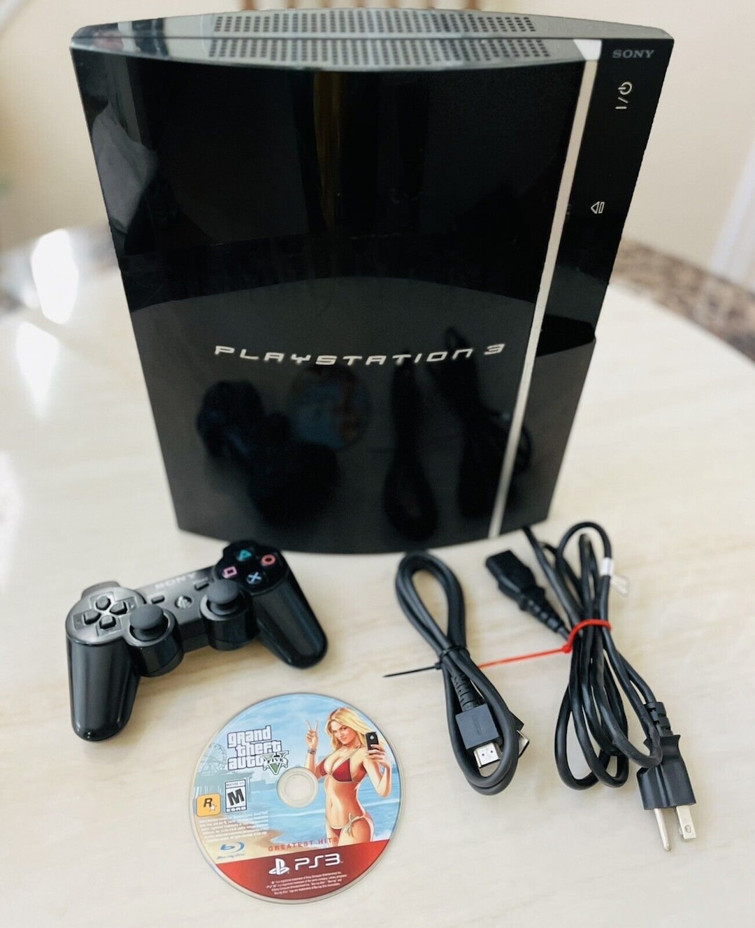 Sony Playstation 3 PS3 Fat CECHP01 150GB Console With Game - Etsy