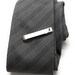 Baseball Player Tie Clip Baseball Gift Stainless Steel Black Embossed ...