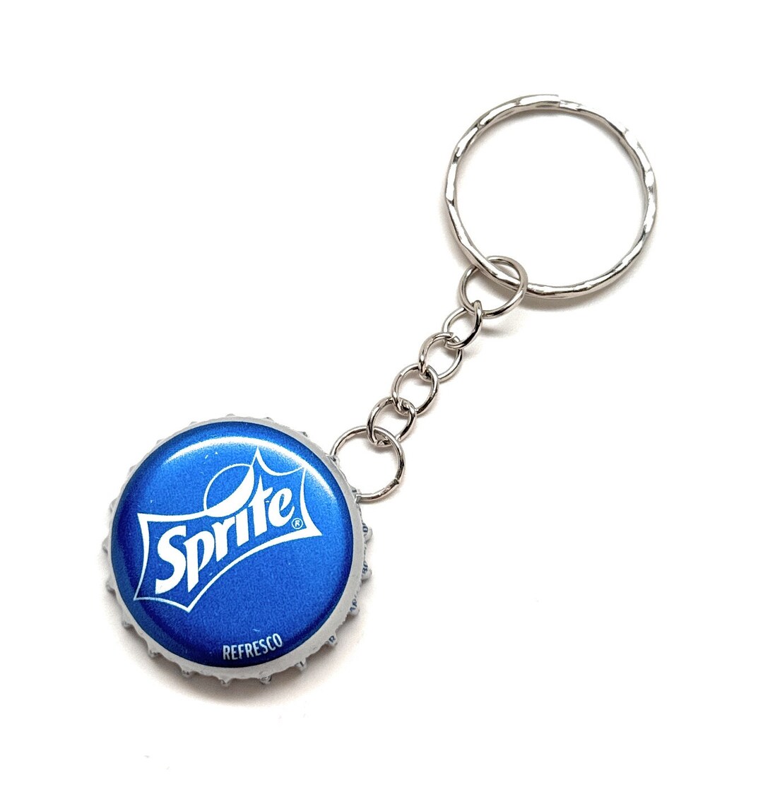 Sprite Bottle Cap Keychain Unique Vintage Sprite Bottle Cap Keychain ...
