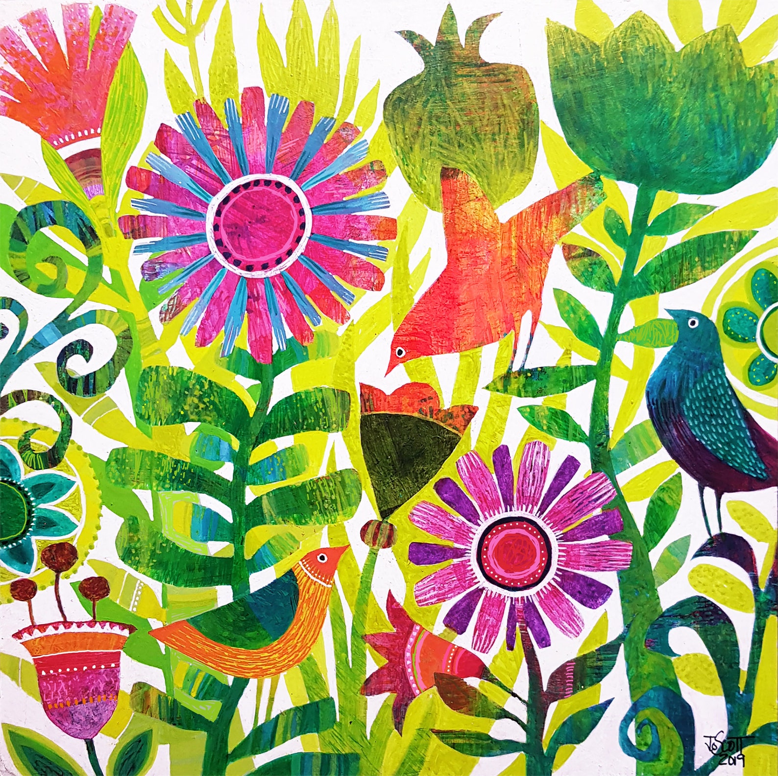 A Busy Bird Day - Etsy