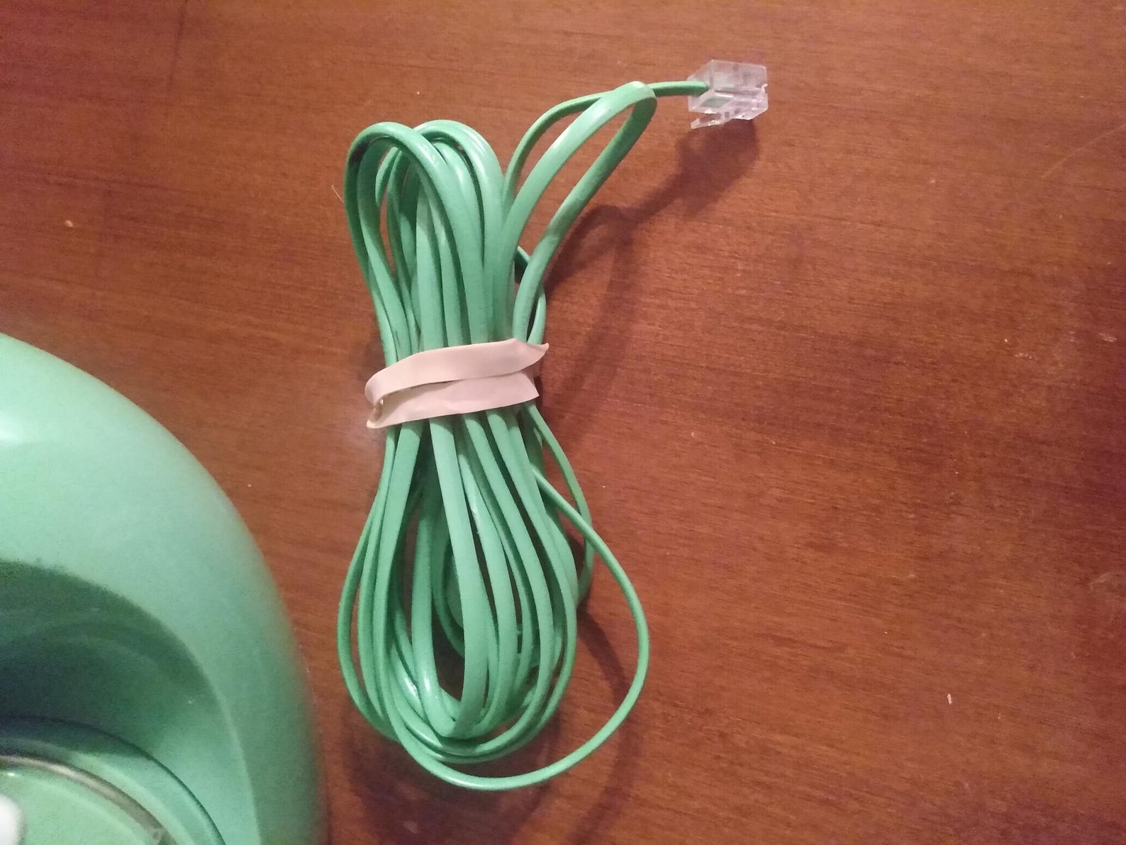 Retro/ Vintage Mint Green "doughnut Phone" - Etsy