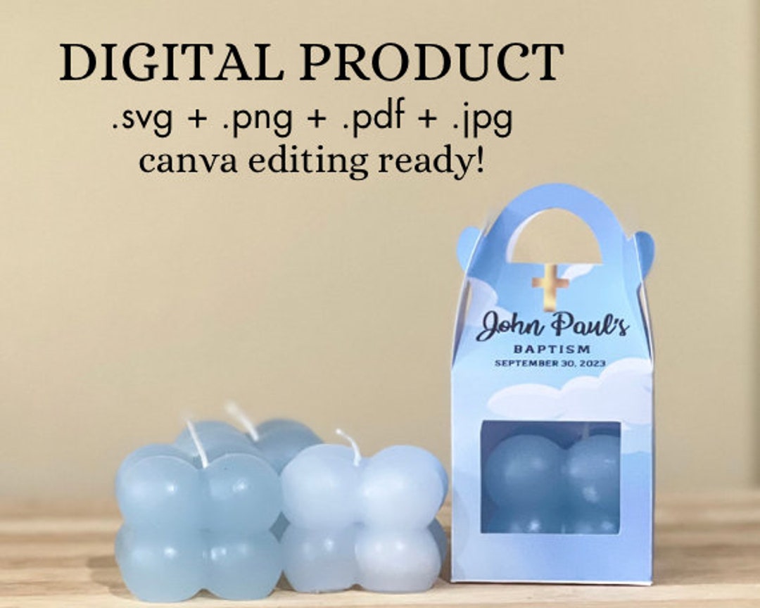 Mini Gable Box Template, Gable Box SVG, Box Template SVG, Party Favor ...