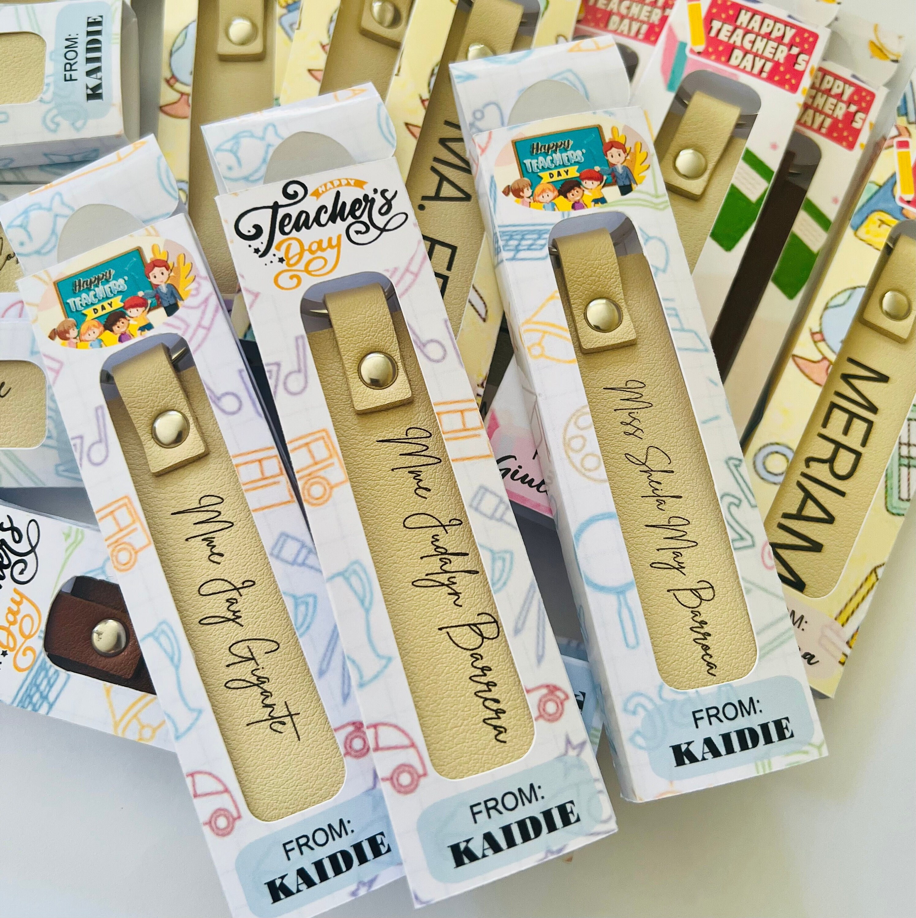 Keychain Box Template - Etsy