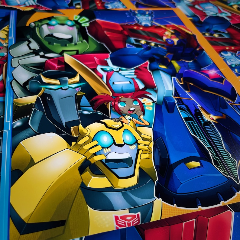 Transformers Animated CAUGHT Poster Print - Etsy