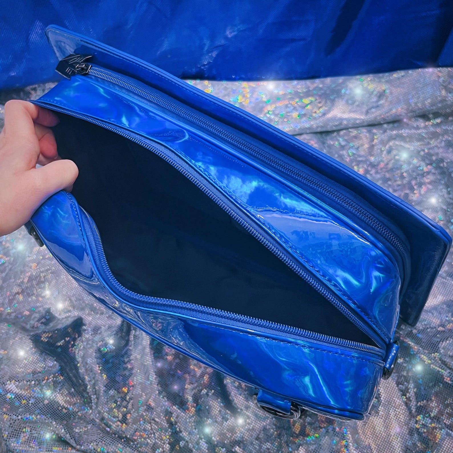 LIMITED QUANTITY Transformers Holographic Blue Soundwave Itabag ...