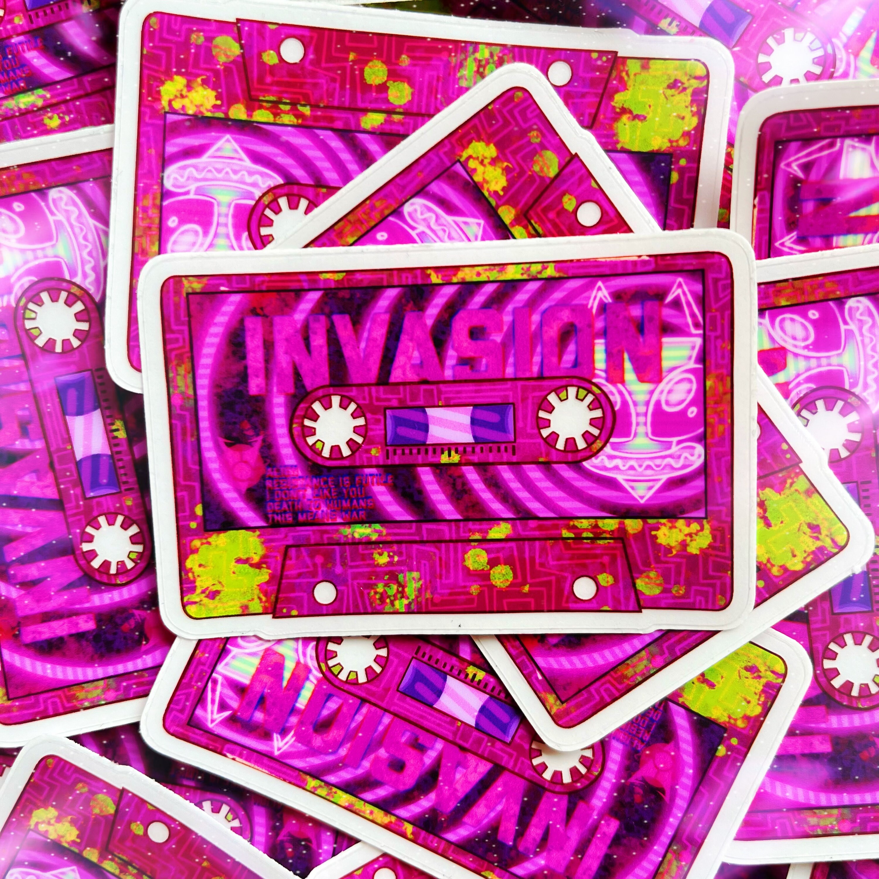 Invader Zim and Dib Vinyl Stickers - Etsy