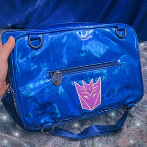 LIMITED QUANTITY Transformers Holographic Blue Soundwave Itabag ...