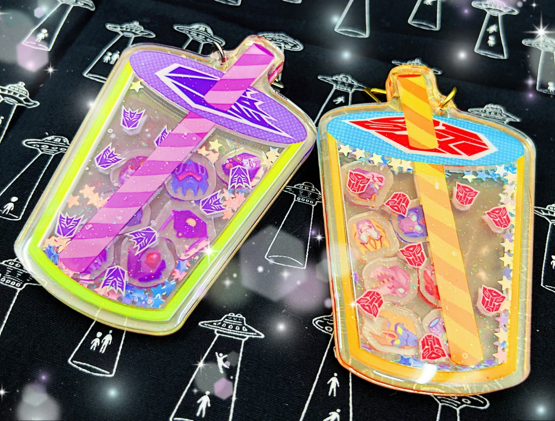 Transformers Cyberverse Boba Keychain - Etsy