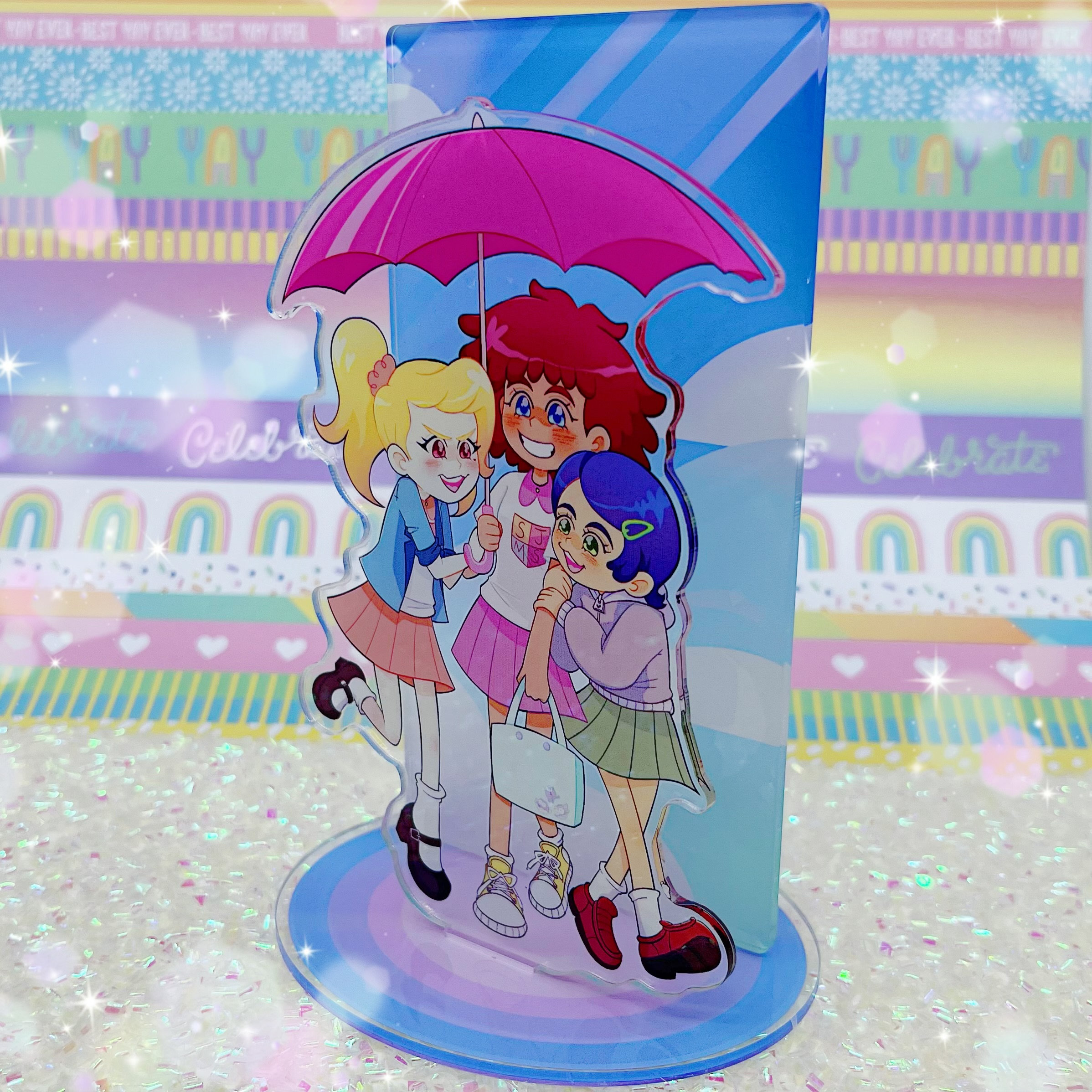 3-piece Calamity Trio Amphibia Standee Anne, Sasha, Marcy - Etsy