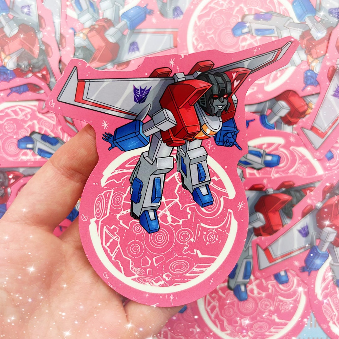 Transformers WORLD IS MINE Starscream Sticker - Etsy