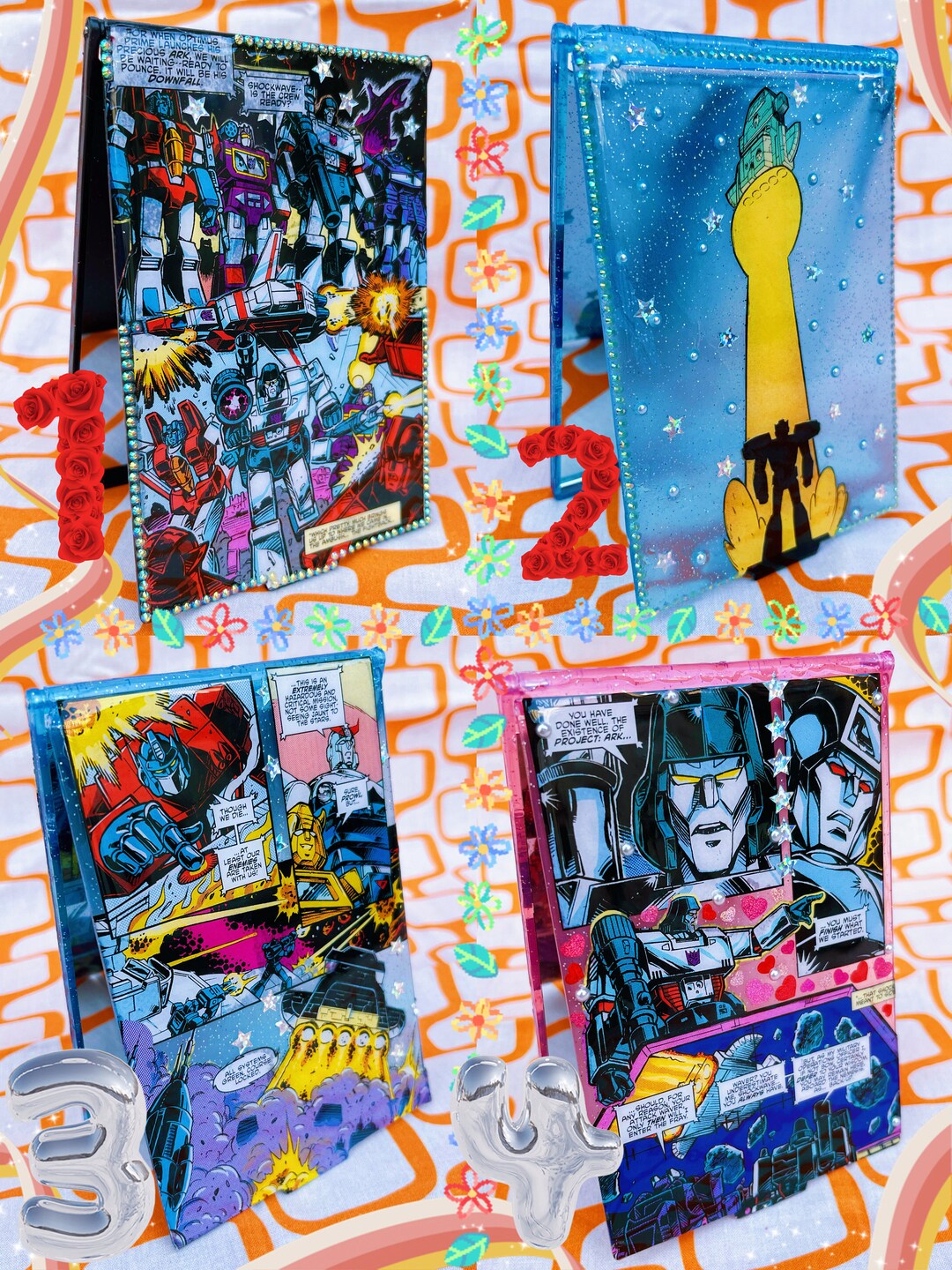 TRANSFORMERS PURSE MIRRORS one of a Kind - Etsy