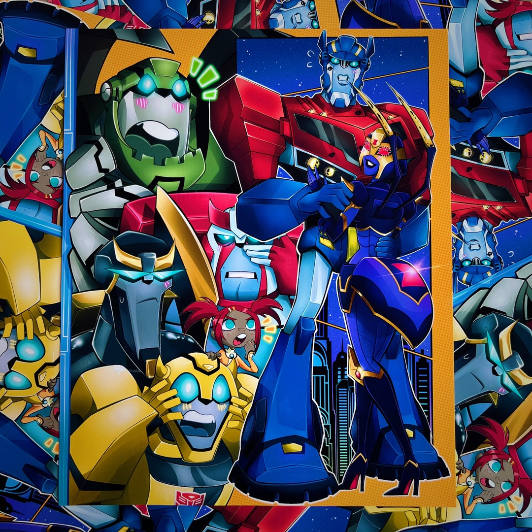 Transformers Animated *CAUGHT* Poster Print - Etsy