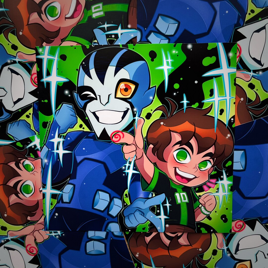 Ben10 Omniverse Ben and Rook Duo Print! - Etsy
