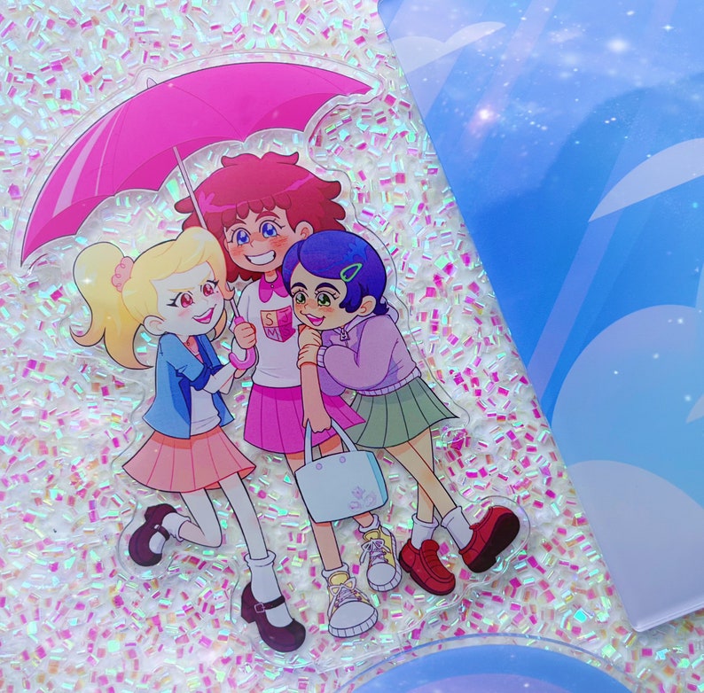 3-piece Calamity Trio Amphibia Standee Anne Sasha Marcy - Etsy