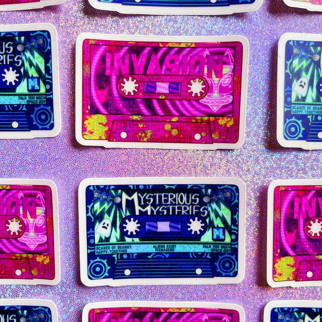 Invader Zim and Dib Vinyl Stickers - Etsy