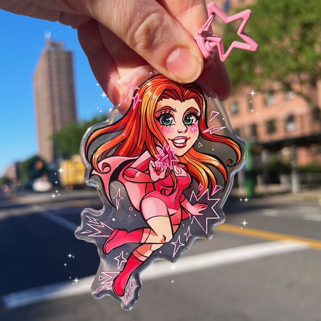 INVINCIBLE / 4" Atom Eve Epoxy Keychain Charm - Etsy