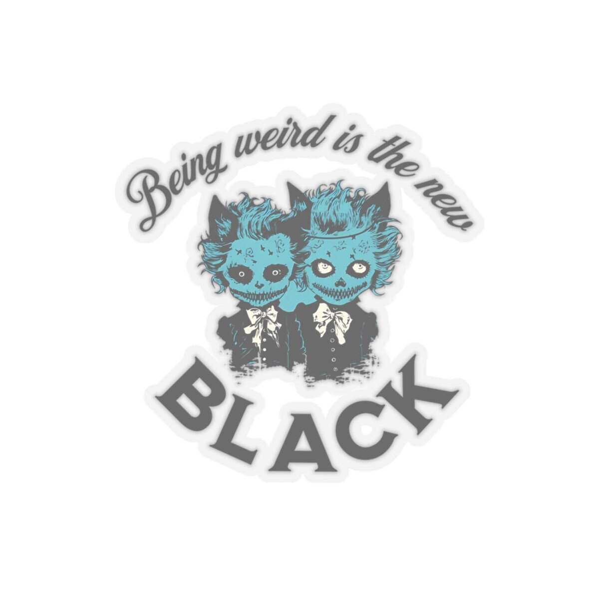 Weirdcore Gothic Goblincore Creepy Halloween Black Cat - Etsy