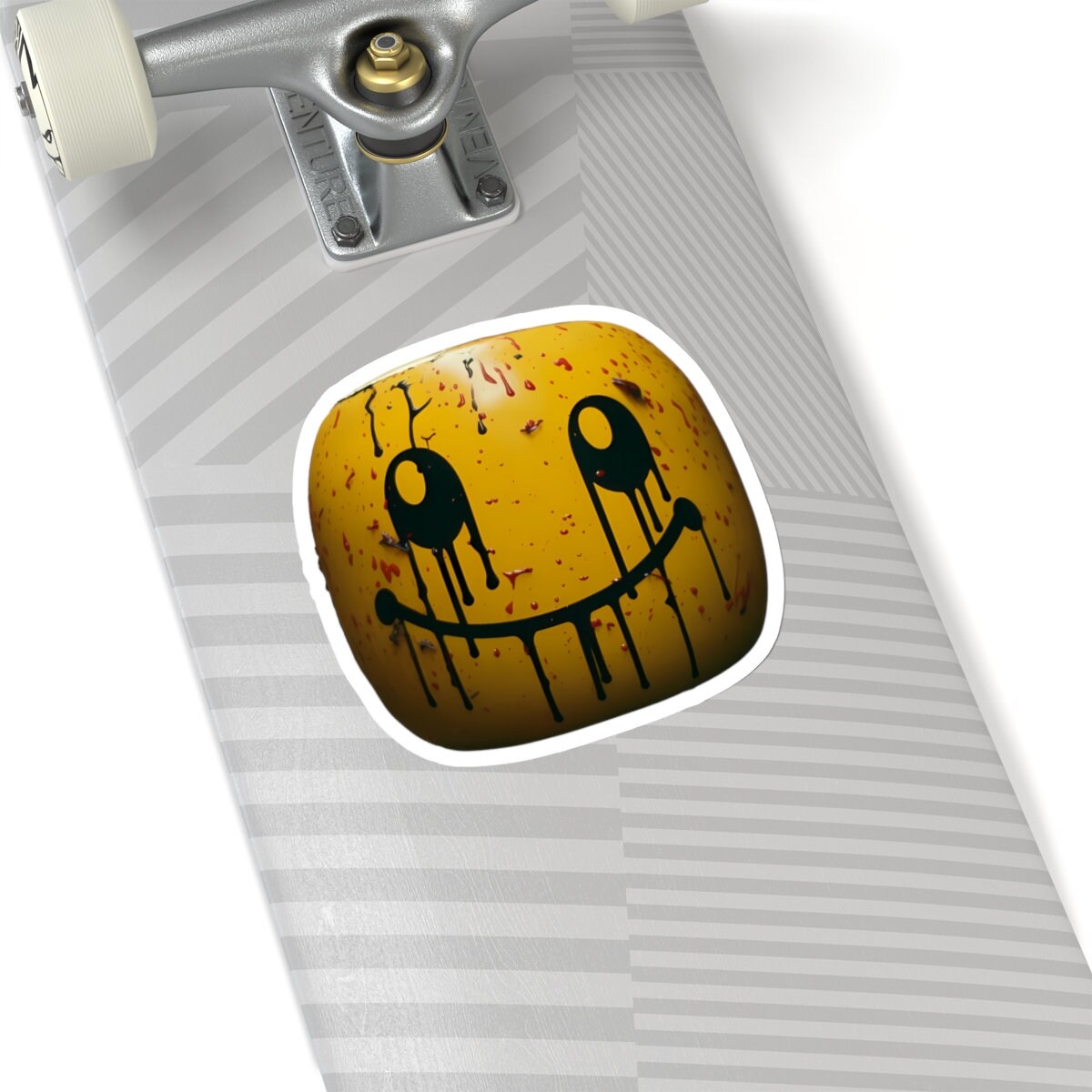 Smiley Face Not Happy Disturbing Fake Bloody Creepy Weirdcore - Etsy