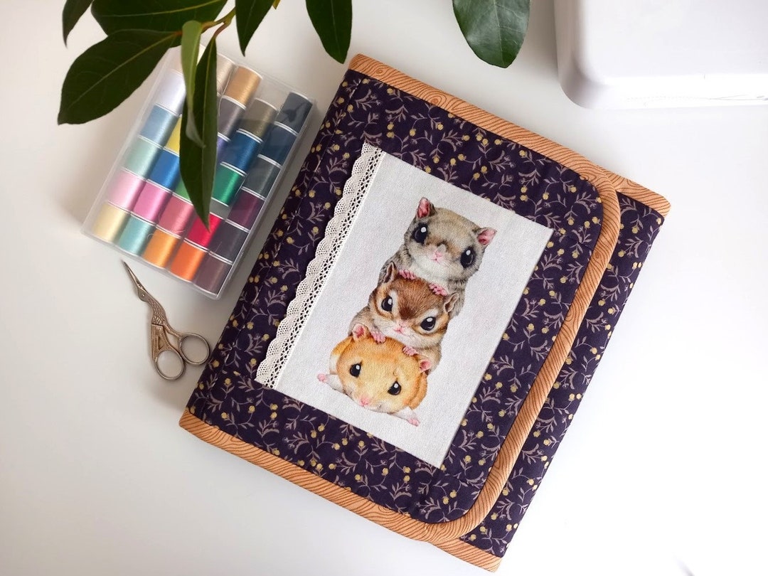 Project Bag for Cross Stitch, Needlepoint, Embroidery, Folded Storage ...