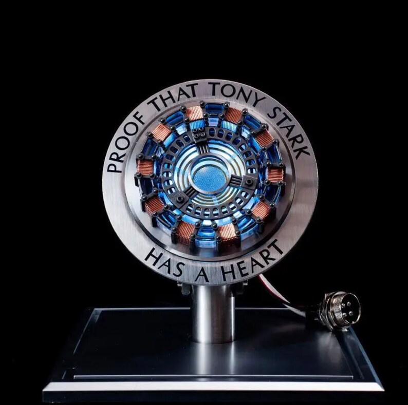 Iron Man Arc Reactor Model Customised, 1:1 Replica, Tony Stark Heart ...