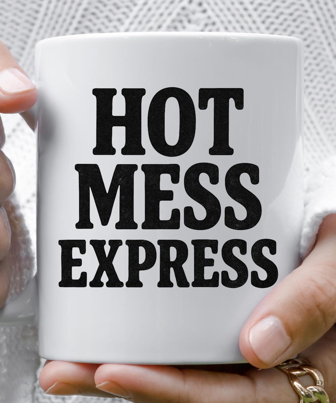 Hot Mess Express Coffee Mug: Funny Humor Gift - Etsy