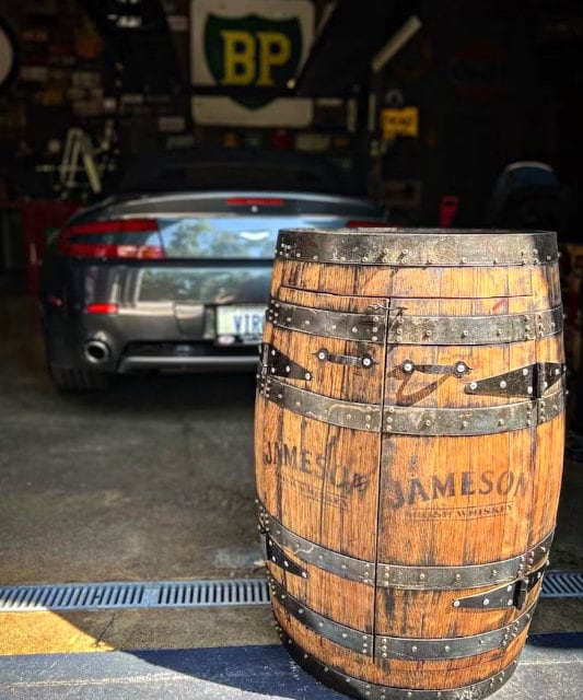 Whiskey Barrel Mini Bar Two Door Barrel Bar Rare Whiskey - Etsy