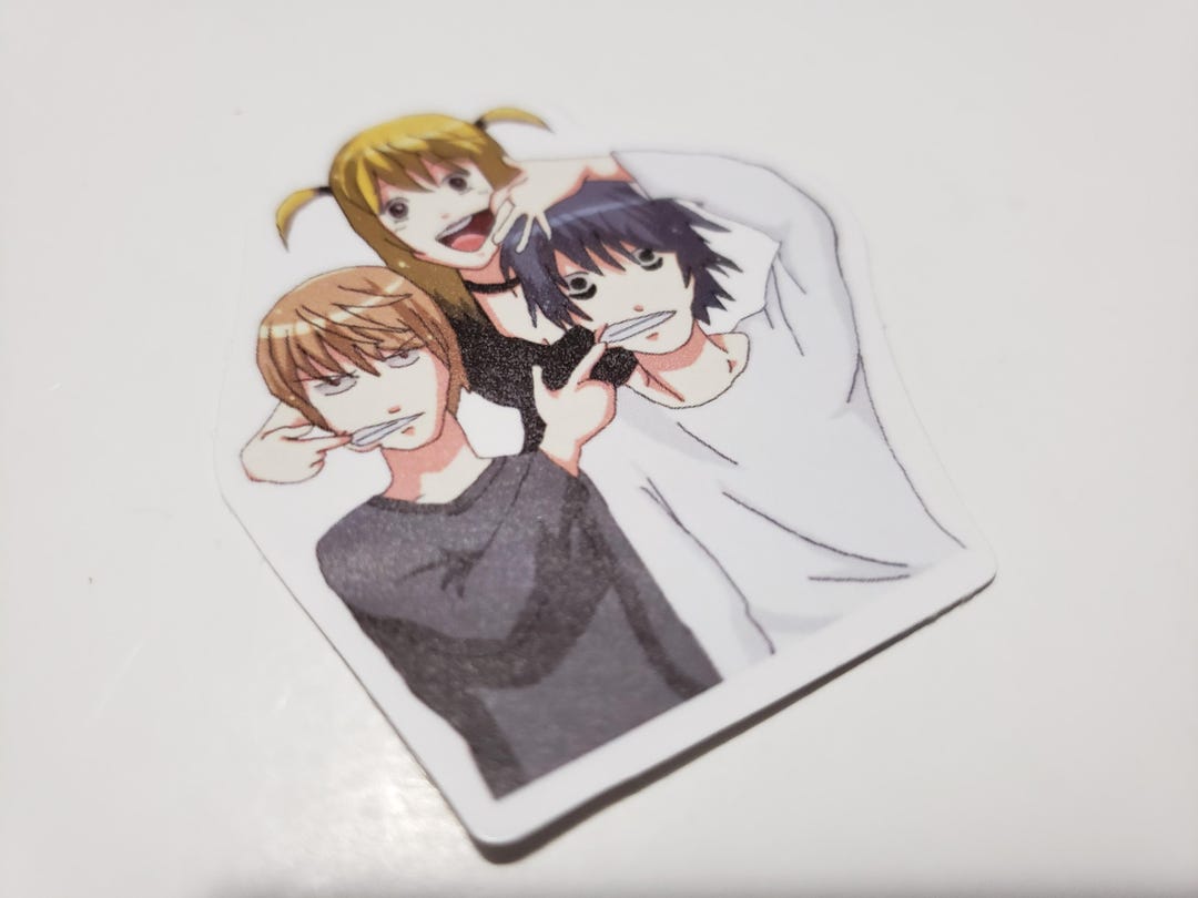 Death Note L Light & Misa Sticker - Etsy