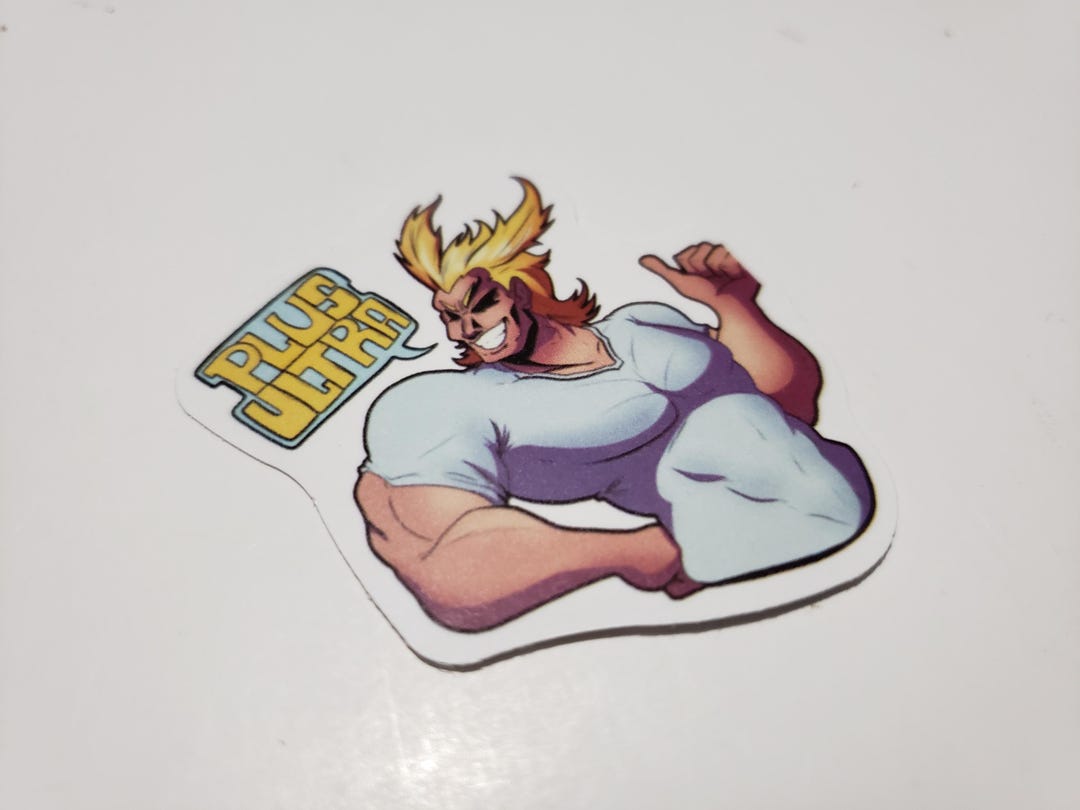 My Hero Academia All Might Sticker - Etsy