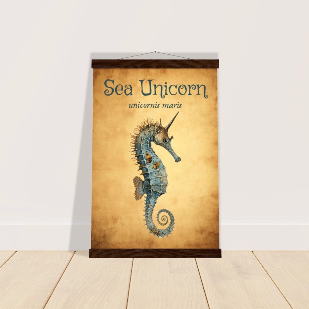 Poster With Hanger, Sophisticated Design, Decorative Art Print, Stylish ...