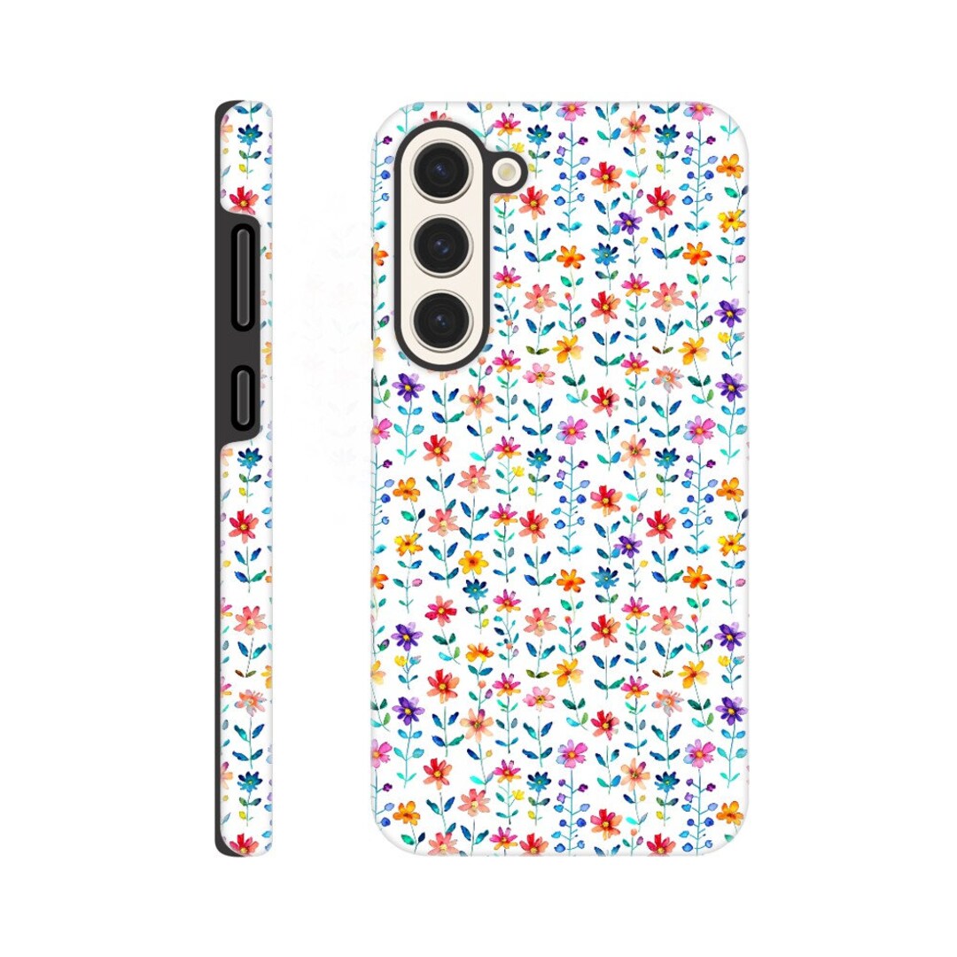 Phone Case Watercolour Floral Design 4, hard Case FREE SHIPPING, Gift ...