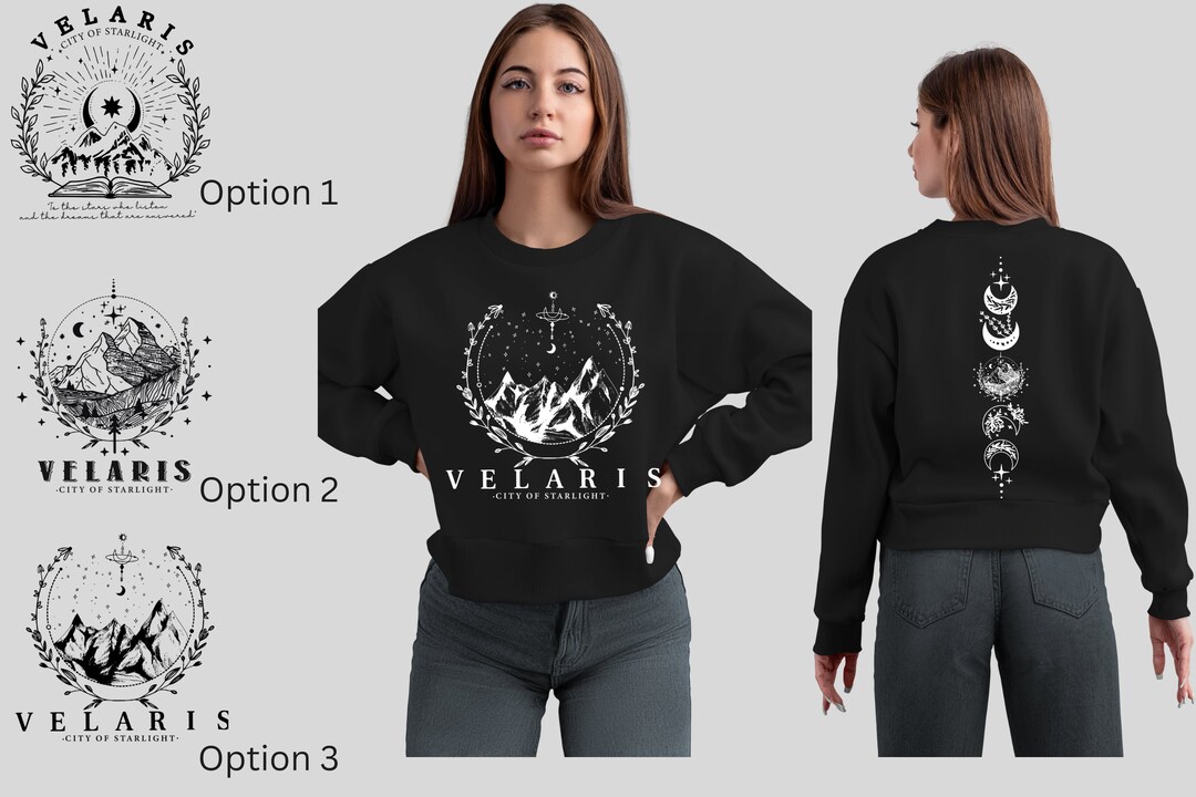 ACOTAR T-shirt, ACOTAR Sweatshirt, Velaris Shirt, the City of Starlight ...