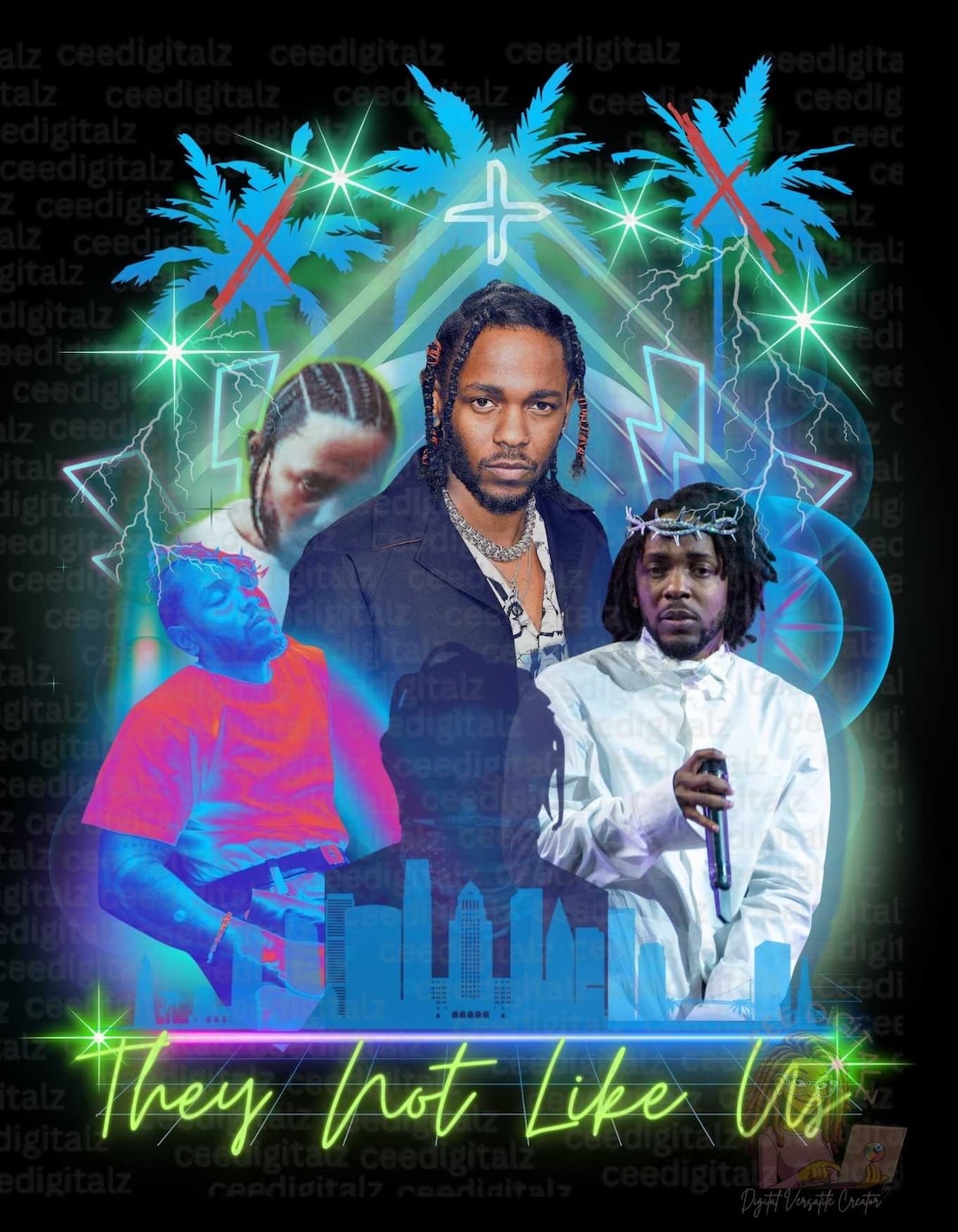 They Not Like Us Tribute Digital Design - Etsy