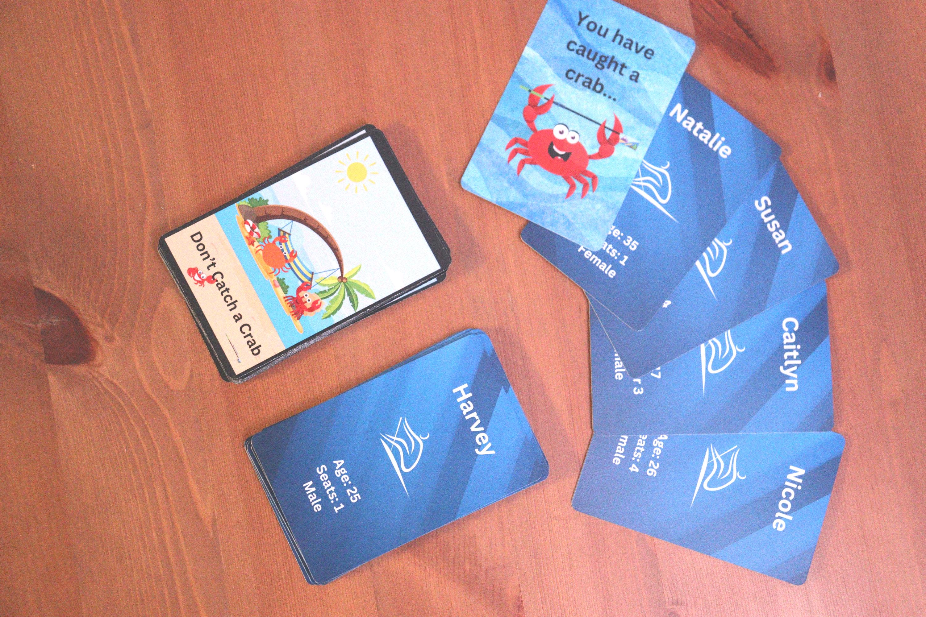 Rowing Game: Don't Catch a Crab Crew Card Game for Rowers - Etsy