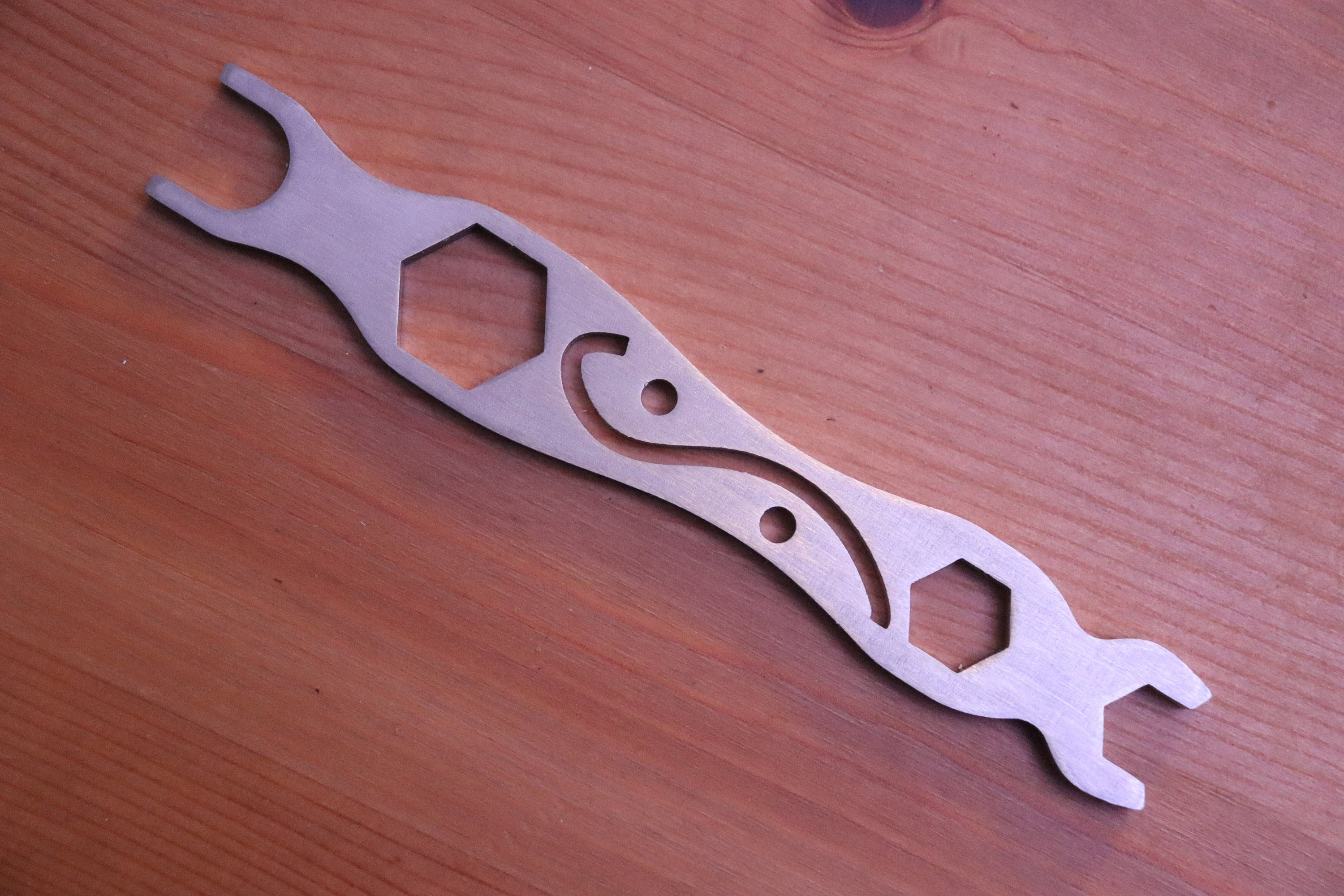 Rower's Wrench & Spacer Tool, (spacer Tool, 7/16" Wrench, 1/2" Wrench ...