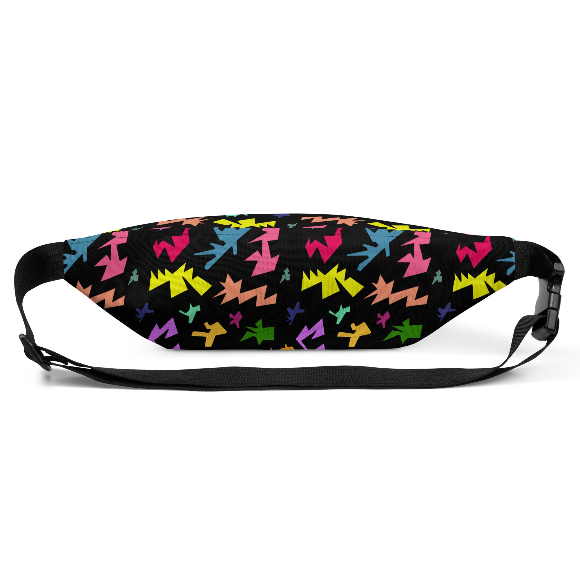 Fantastic Colorful Fanny Pack. Waist Bag With Abstract Print. Urban ...