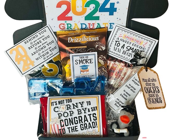 Graduation Celebration Care Package- Congrats 2024 Graduate - Etsy