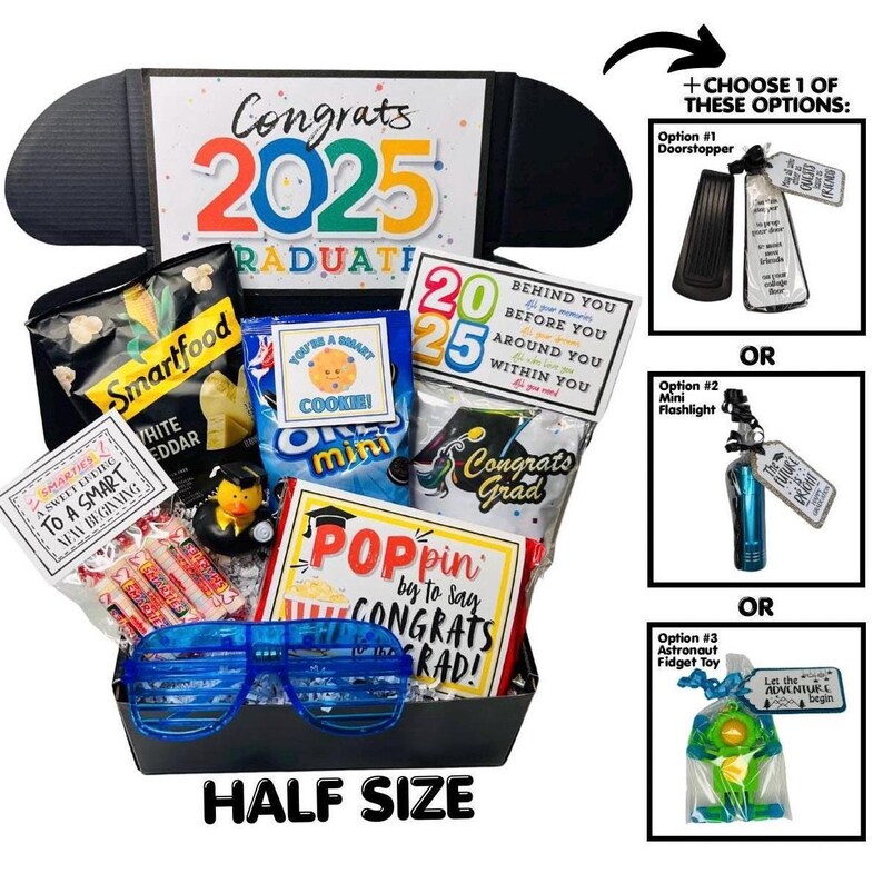 Graduation Care Package- Congrats 2025 Graduate Gift for All Ages ...