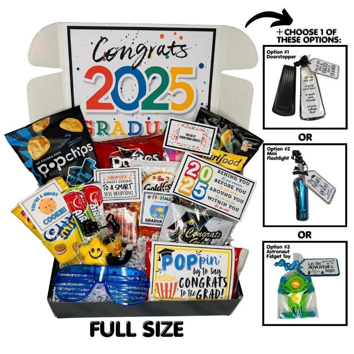 Graduation Care Package- Congrats 2025 Graduate Gift for All Ages ...