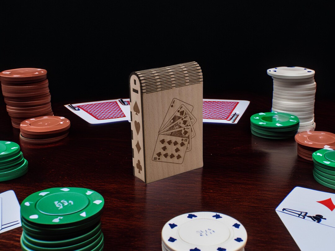 Poker, Playing Cards, Playing Card Box, Wooden Box for Playing Cards ...