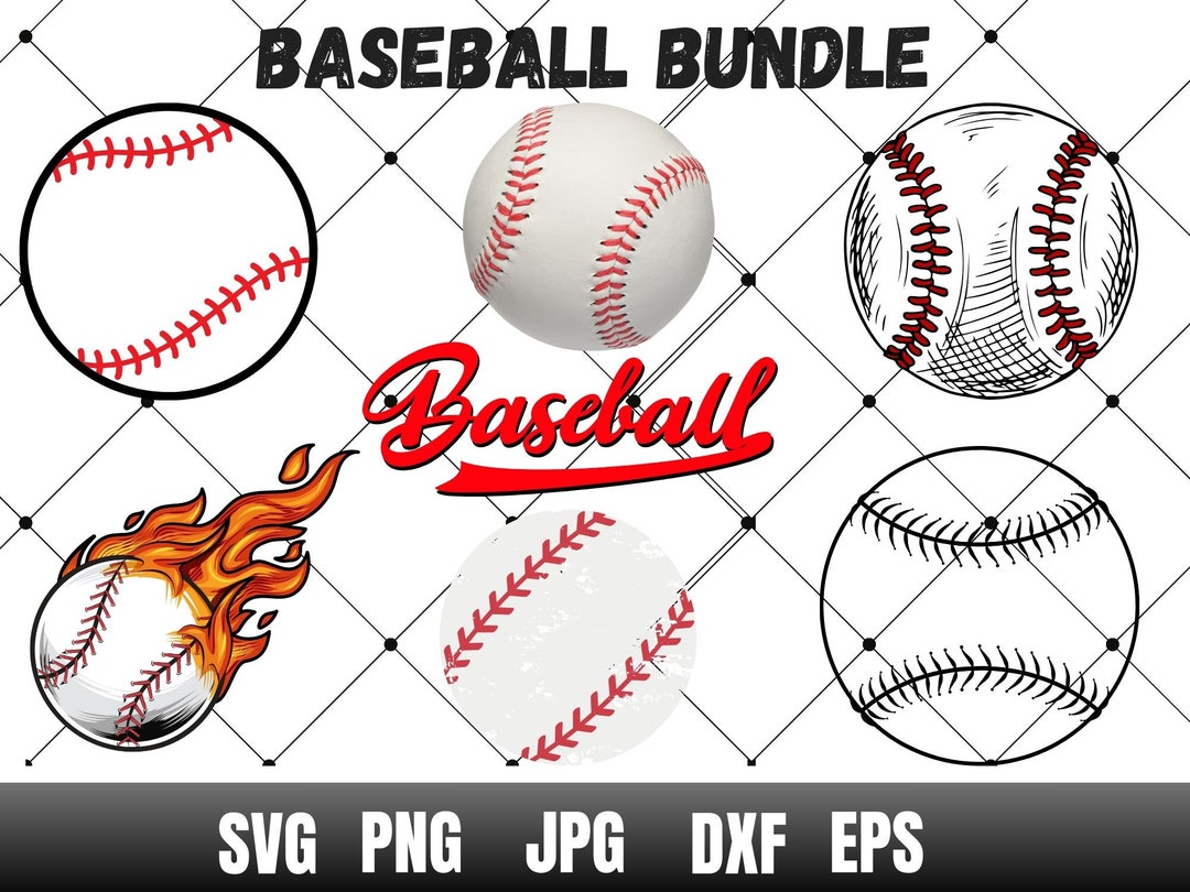 Baseball SVG Bundle, Baseball Svg. Baseball Stitches Svg, Baseball ...