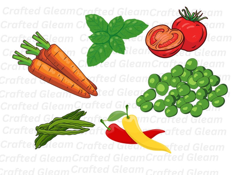 Vegetable SVG Bundle, Vegetable Svg, Vegetables Clip Art, Vegetables ...