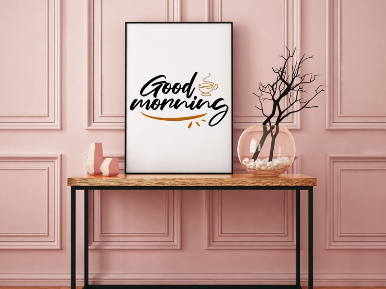 Good Morning Svg,good Morning Png Files, Good Morning Sign Svg, Svg ...