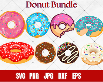 Donut Svg,donut Layered,dxf,dount Cut File,doughnut,birthday,sprinkle ...